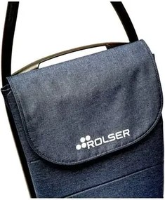 Rolser Com Tweed Polar 8 Black Tube taška na kolečkách, modrá