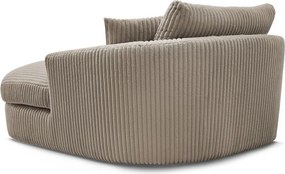 Taupe manšestrové křeslo Belem – Bobochic Paris