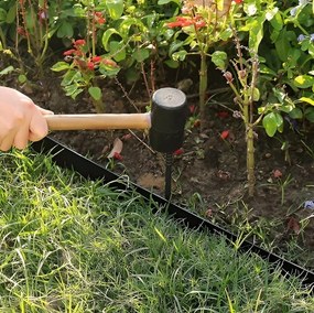 TRENDIE Zahradní obrubník plastový 5cm x 10m
