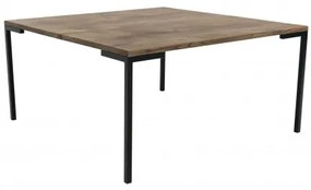 Konferenční stolek LUGANO House Nordic 90x90 cm ,dřevo dub tmavý House Nordic 2101143