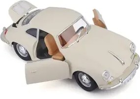 Bburago 1:24 Porsche 356B Coupe (1961) Ivory