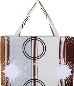Bellatex Polstr na plážové lehátko - potah na zip Hnědá 55x195 cm