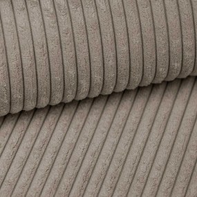 Taupe manšestrová podnožka Tori – Bonami Selection