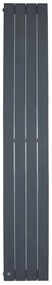 Instalprojekt Koupelnový radiátor COVER V NEW Barva radiátoru - Bílá, Rozměr radiátoru - 315 x 600, výkon 242 W, Typ připojení - Středové 50 mm RADCOVVN0600635
