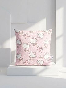 Sinsay - Povlak na polštář Hello Kitty - pastelová růžová