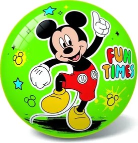 TEDDIES Míč Mickey / 14 cm / PVC / v síťce / od 3 let