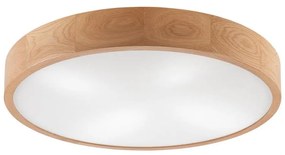 Stropní svítidlo OAK 4xE27/60W/230V pr. 57,5 cm dub