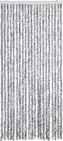 Závěs proti hmyzu bílošedý 90 x 200 cm Chenille 315133