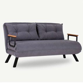 Atelier del Sofa 2-místná pohovka Sando 2-Seater - Grey, Šedá