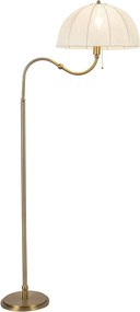 Stojací lampa Elstead Crosby 1x E27 Kartáčované zlato 173 cm