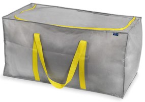 Goodhome Pevný úložný vak na zip 180 l JOTTA, 45 x 90 x 45 cm