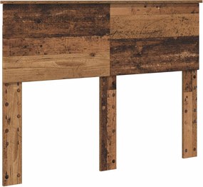 Rám postele s čelo Staré dřevo 120 x 190 cm Kompozitní dřevo 3408288