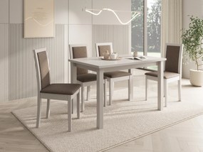 ADRK Furniture Židle Nola IV CH-NOL-IV-W-OP20