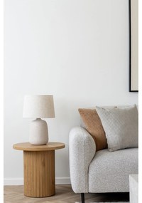 House Nordic Odkládací stolek BOAVISTA světlý Ø48cm 2102111
