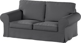 Potah na pohovku IKEA Ektorp 2-místná rozkládací  NOVÝ MODEL 2012 barva šedá látka pletený vzor