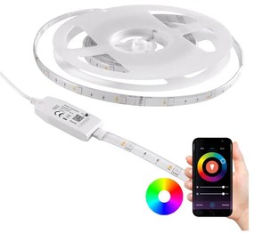 RGB LED Stmívatelný venkovní pásek Wi-Fi LED/6,5W/230V IP65 2 m Tuya