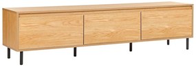 TV stolek/skříňka Nikza (světlé dřevo). 1081702