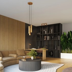 Sollux Lighting Nástěnné svítidlo KARBON 10 zlaté