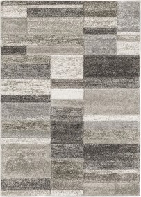 Oriental Weavers, Kusový koberec Castro Carved 5507/NQ2J, 200x280, šedá, kancelář