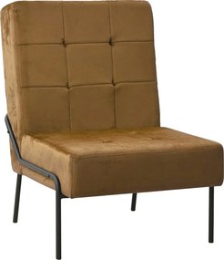 vidaXL Relaxační židle 65 x 79 x 87 cm samet [325775] Barva: horčicově žlutá