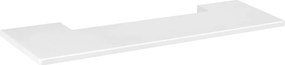 Sapho Abeline koupelnová police 65 x 1,2 x 15 cm Rockstone bílá mat AE650-0101