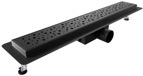 WellMall B-DRAINWELL 50 Black Odtokový podlahový žlab, bublinky 8595703840517