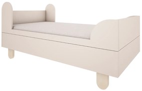 Wood Luck Dětská jednolůžková postel se dvěma čely BASIC Zvolte barvu: Kašmírová, Rozměr: 80x200 cm