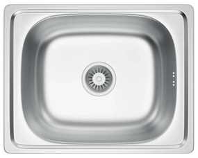 Velazo Dřez 1 komorový, nerez - VE-4050S, 40×50 cm