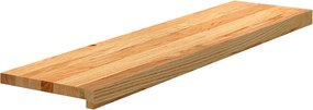 Nášlapy na schody 2 ks světle hnědé 100x30x2 cm masivní dub 3283793