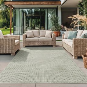 Zelený vnitřní a venkovní koberec 140x200 cm Nova 1201 – Ayyildiz Carpets