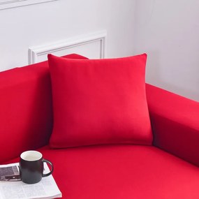 Útulný voděodolný povlak na polštářek (4 ks v balení) Barva: Červená