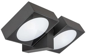 Rabalux 77101 - LED Venkovní nástěnné svítidlo TELDE 2xLED/7W/230V IP54 antracit