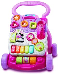 Vtech Chodítko - Uč se a poznávej růžové CZ