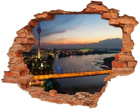 Wallmuralia Fototapeta díra na zeď Dusseldorf Německo 90x70 cm
