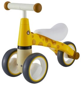 Odrážedlo/tříkolka Eco Toys, Žirafka  - žlutá