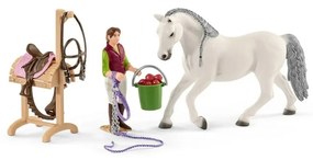 Schleich 42389 Jezdecká škola s jezdci a koňmi