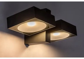 Rabalux 77101 - LED Venkovní nástěnné svítidlo TELDE 2xLED/7W/230V IP54 antracit