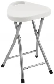 Gedy Gedy - Koupelnová stolička 30x46,5x29,3cm, bílá CO75