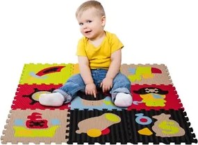 BABY GREAT Pěnové puzzle Piráti SX / 30x30 cm / od 3 let
