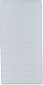Pip Studio ručníky z bavlněného froté Tile de Pip, světle modré (Luxusní ručníky z bavlněného froté v designu Tile de Pip ve světle modrébarvě )