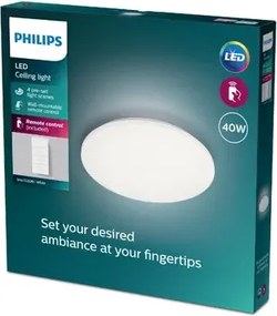 Philips Izso CL620 40W 47cm bílá / stropní svítidlo / LED / 4300lm / 2
