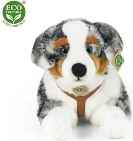RAPPA Plyšový pes Australský ovčák ležící 61 cm / ECO-FRIENDLY / od 0