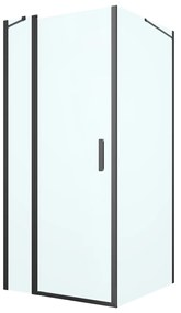 Set sprchové dveře Oltens Verdal 21204300, sprchová zástěna Oltens Hallan 22102300