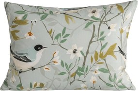 Povlak na polštář z mikrovlákna FLORIBIRD 50x70 cm, zelený