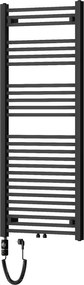 Mexen Pluton, elektrické topné těleso 1450x600 mm + topná tyč 900 W, černá, W106-1450-600-2900-70