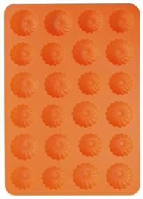 Forma silikon věnečky 24 oranžová
