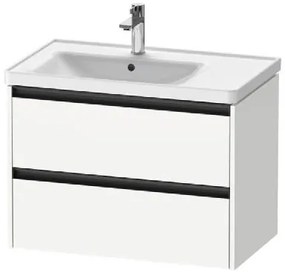 Duravit Ketho.2 - Umyvadlová skříňka 549x784x455 mm, 2 zásuvky, matná bílá K25285018180000