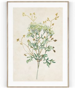 Plakát / Obraz Flowers Pololesklý saténový papír 210 g/m² A4 - 21 x 29,7 cm