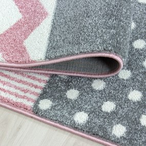 Ayyildiz koberce Dětský kusový koberec Kids 620 pink - 160x230 cm