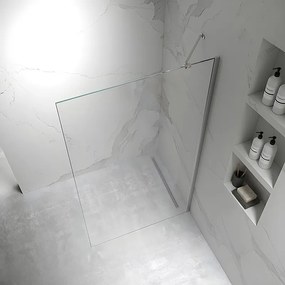 BPS-koupelny Sprchová zástěna Walk-in HYD-WI24 100 chrom - bez vaničky